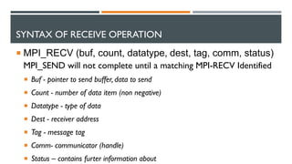 Parallel and Distributed Computing Chapter 10 | PDF