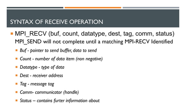 Parallel and Distributed Computing Chapter 10 | PPT