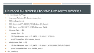 Parallel and Distributed Computing Chapter 10 | PPT