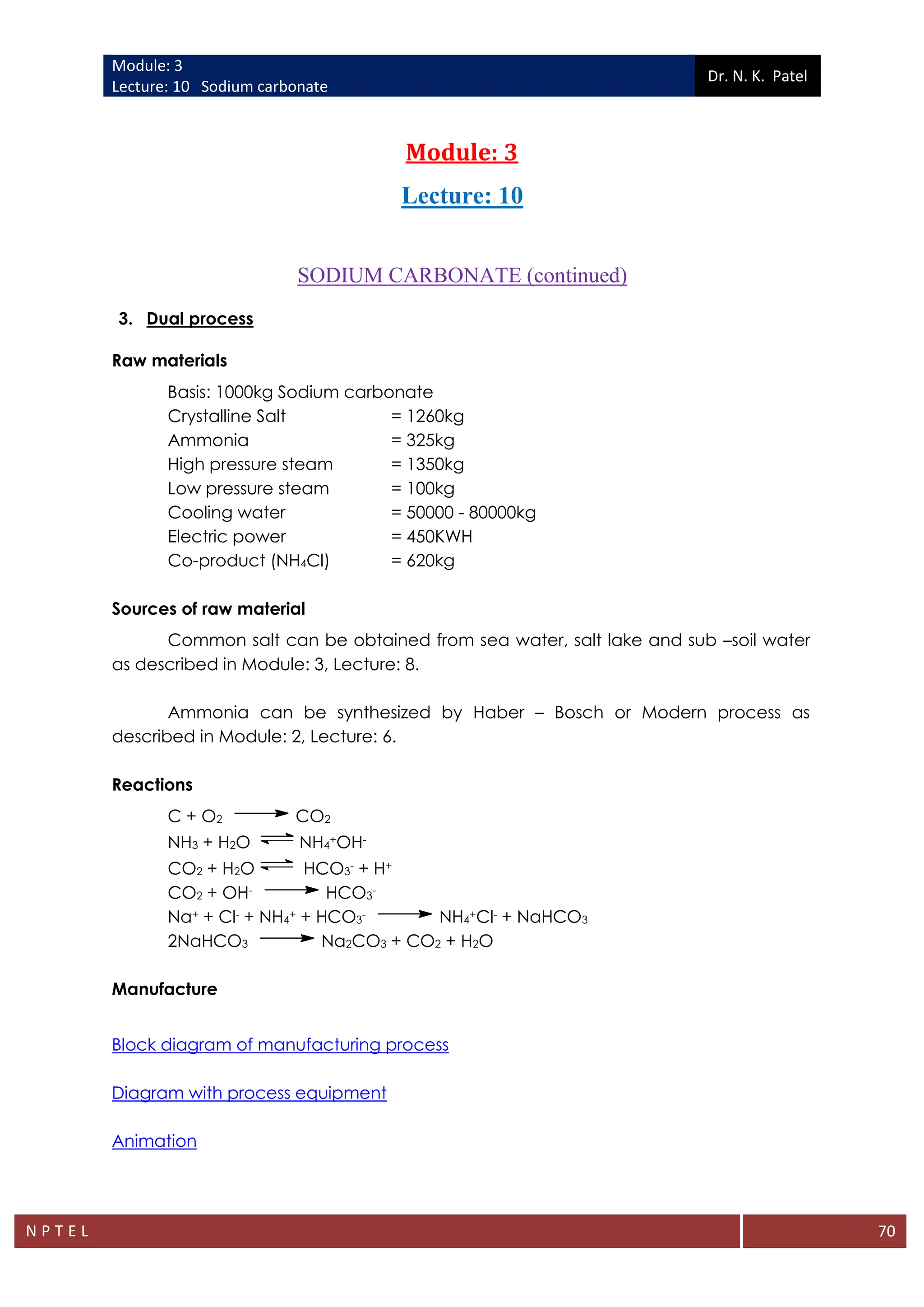 Lecture 10-Manufacturing of Sodium Carbonate .pdf