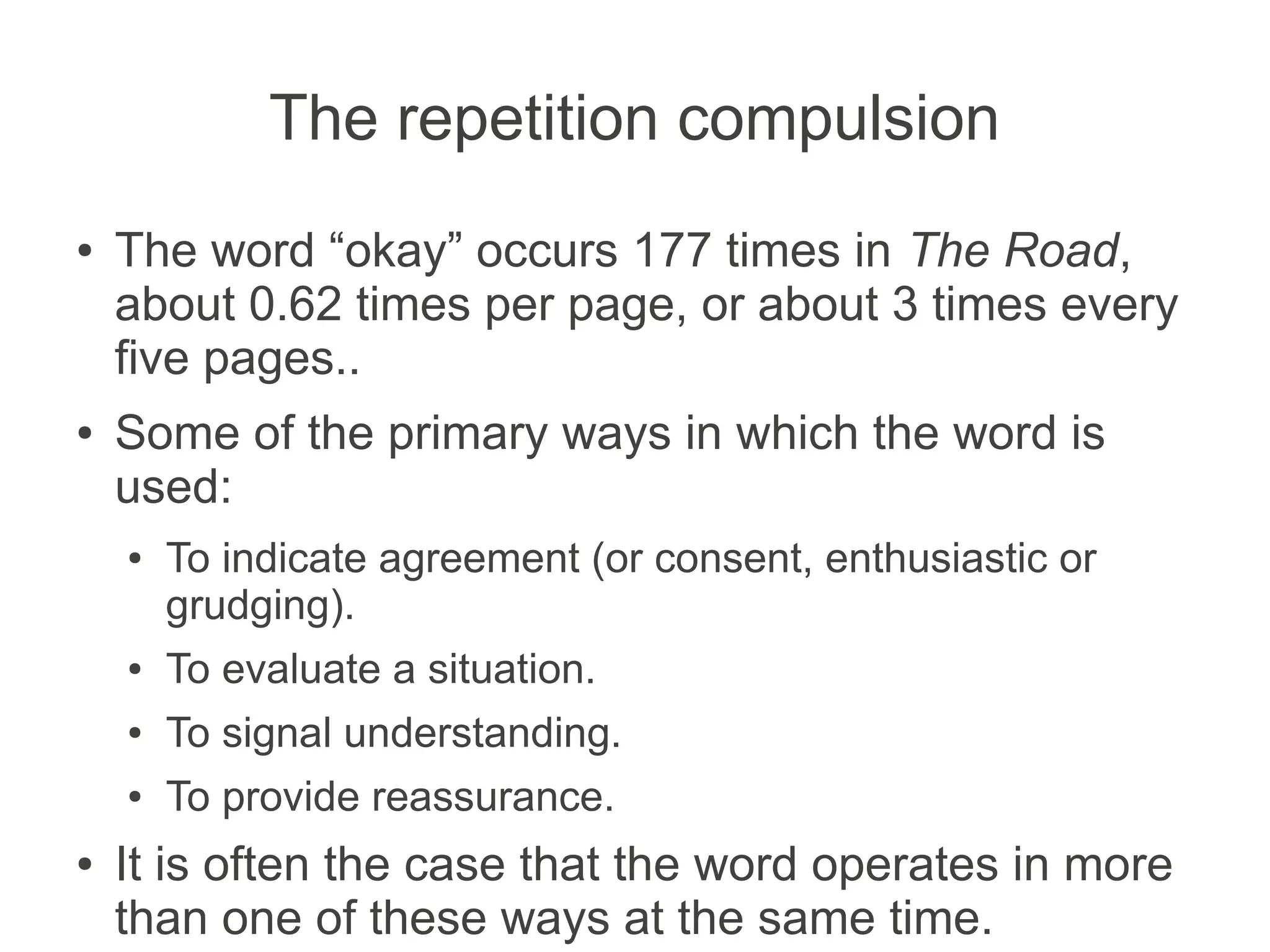 Lecture 10 - "Okay" | PDF
