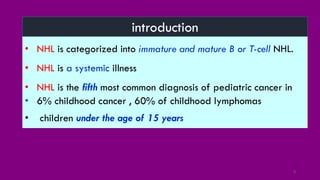 Pediatric Non Hodgkin lymphoma NEW.pdf