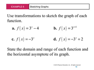 Lecture 10 section 4.1 and 4.2 exponential functions | PPT