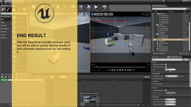 Creating Cinematics with Sequencer | PPT