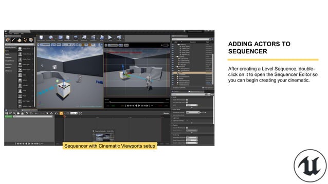 Creating Cinematics with Sequencer | PPT