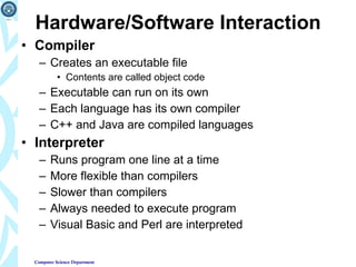 Lecture 10 software development | PPT | Programming Languages | Computing