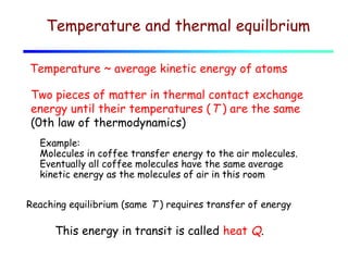 Lecture 10 temperature. thermometers. thermal expansion. | PPT