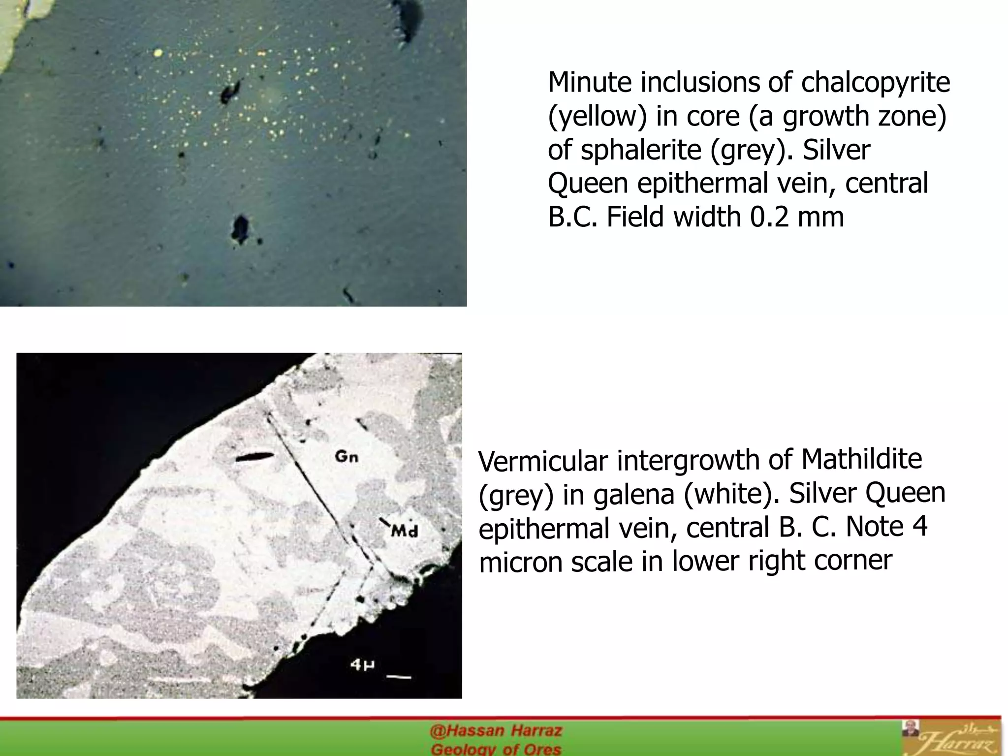 Lecture 10 textures of ore deposits and associated features | PDF
