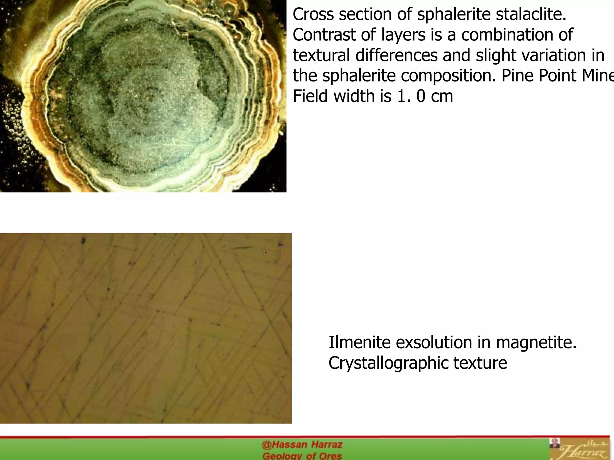 Lecture 10 textures of ore deposits and associated features | PDF