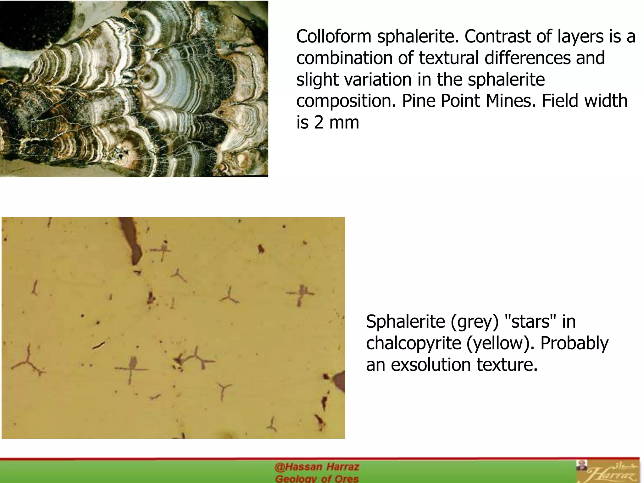 Lecture 10 textures of ore deposits and associated features | PDF
