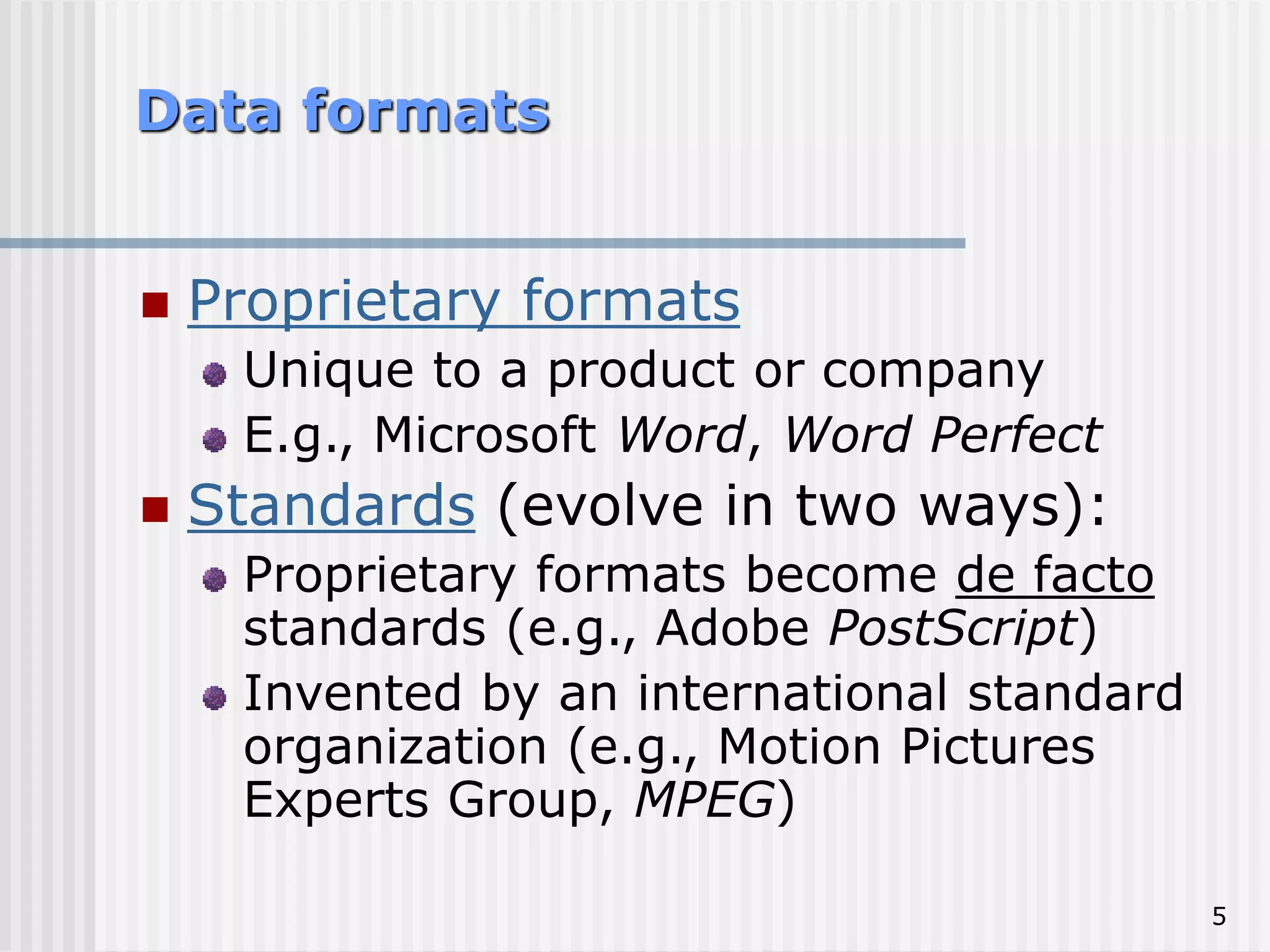 Introduction to Information Technology Lecture 3 | PPT