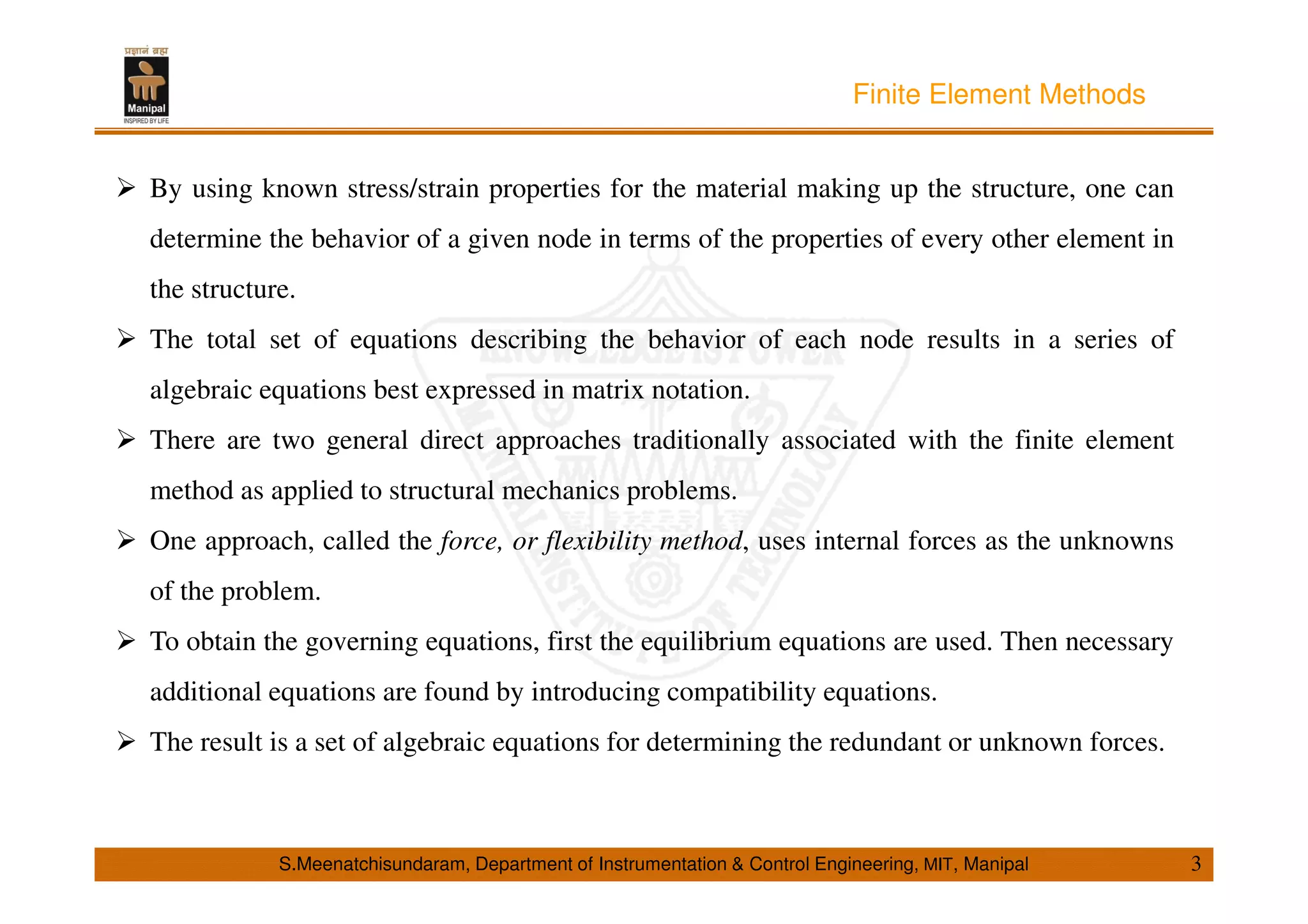 Lecture 10,11 Basics of FEM | PDF
