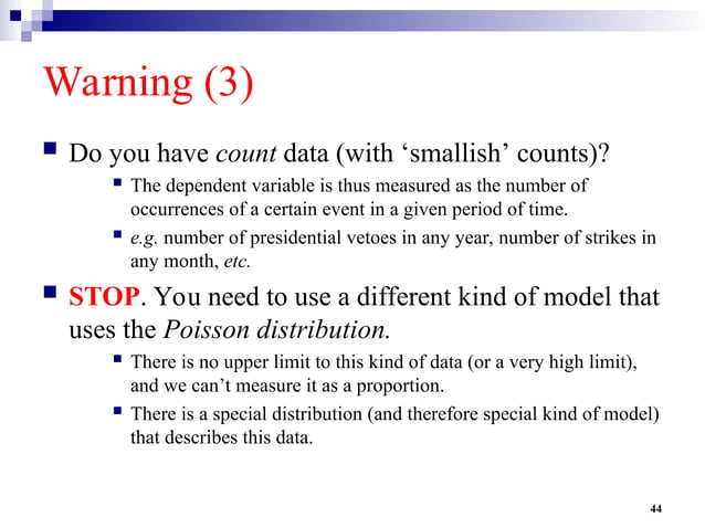 Introduction to linear and logistic regression | PPT
