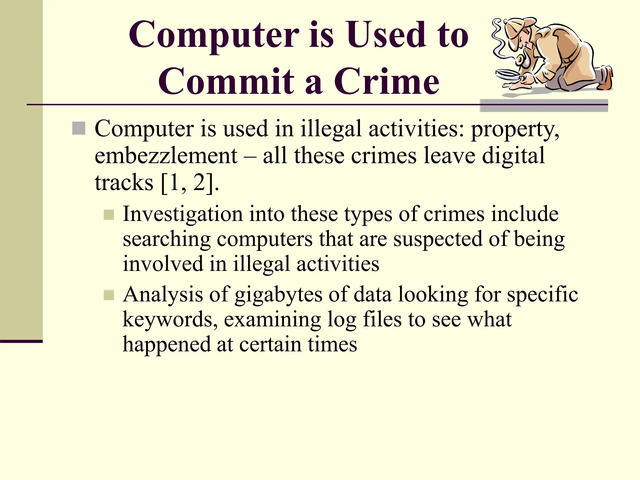 Introduction to Computer Forensics for all streams. | PPT