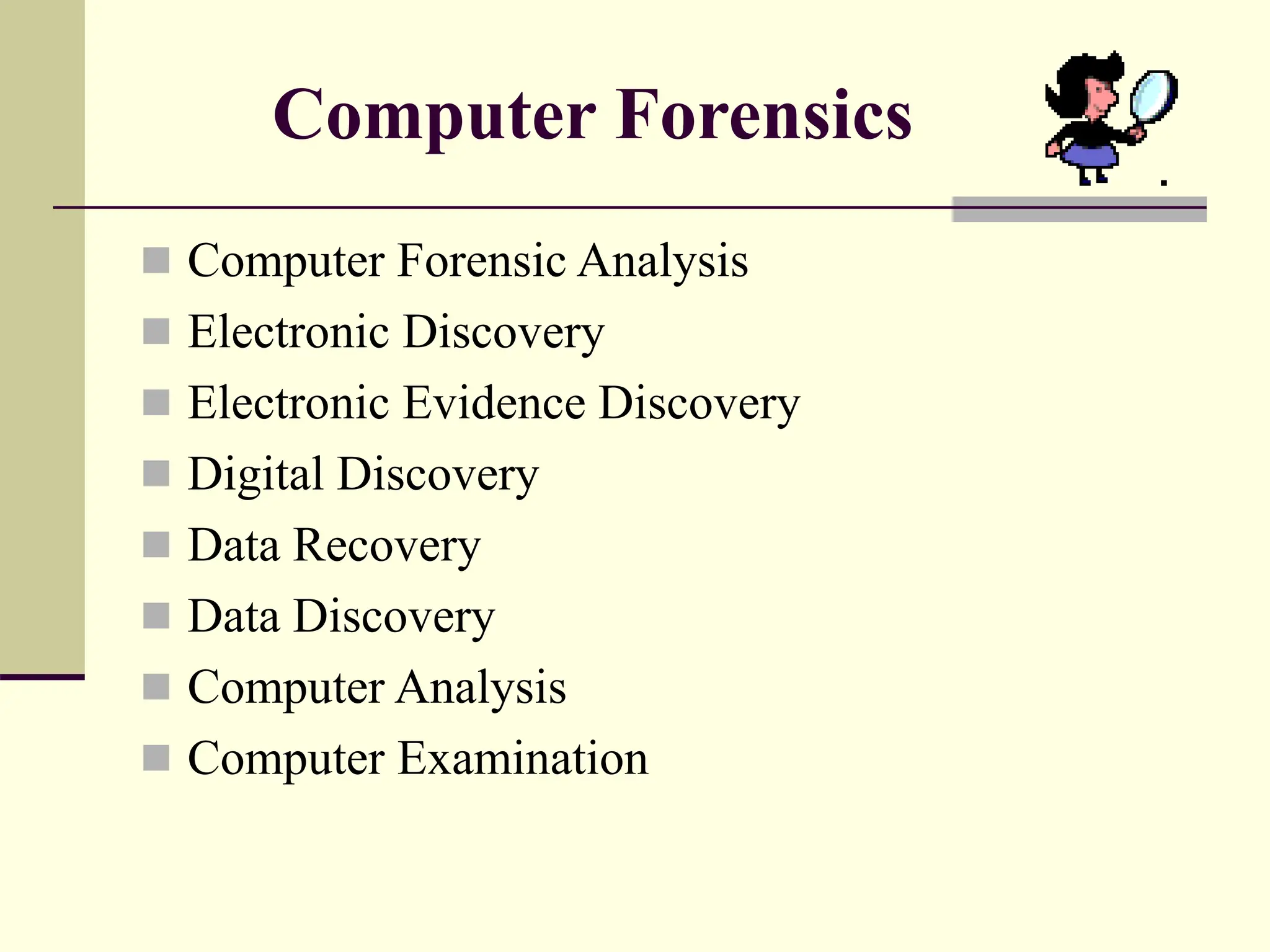 Introduction to Computer Forensics for all streams. | PPT
