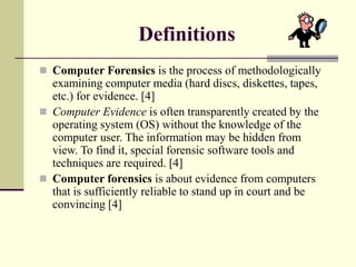 Introduction to Computer Forensics for all streams. | PPT