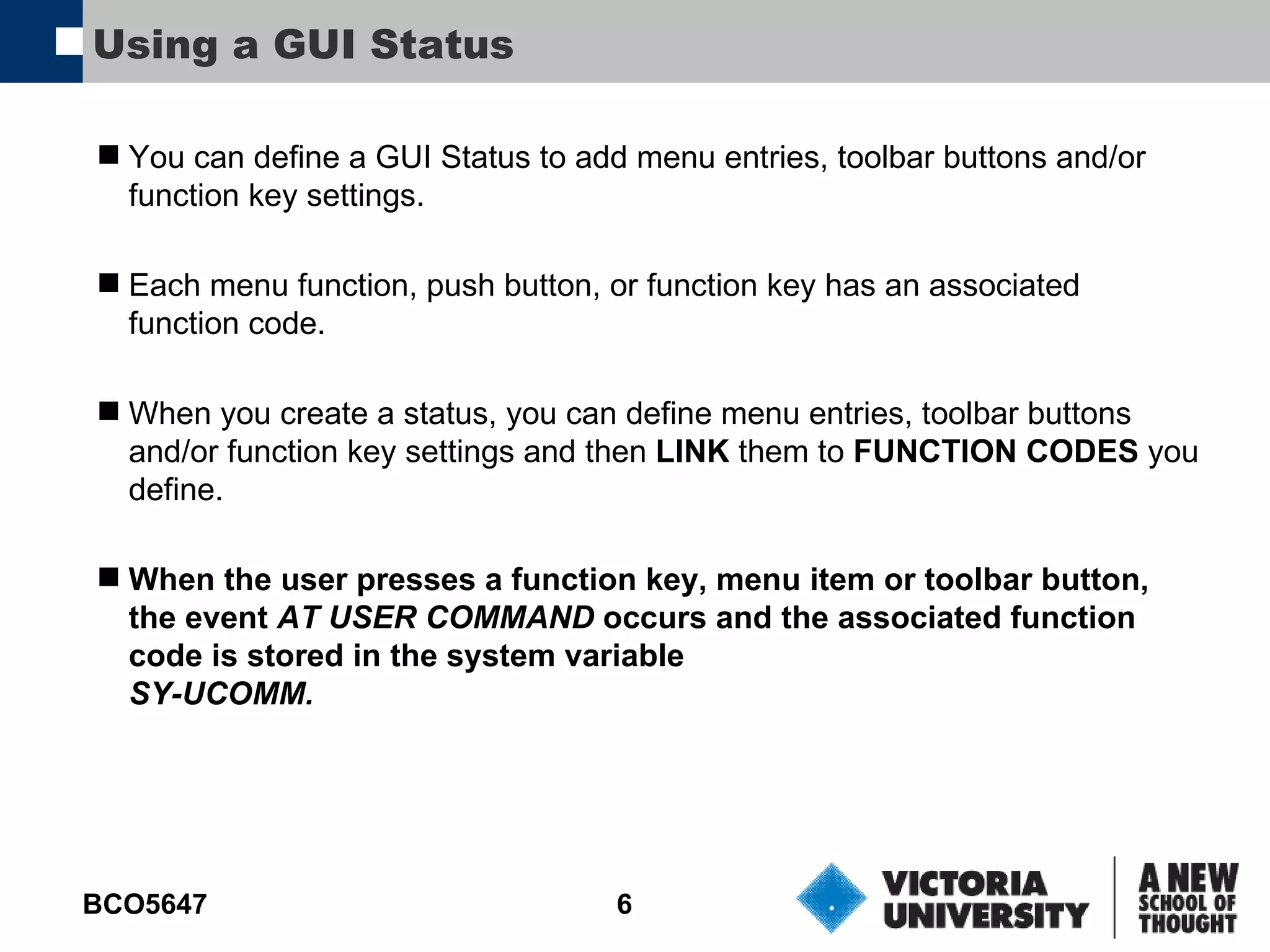 Lecture10 Abap On Line Ppt Operating Systems Computer Software