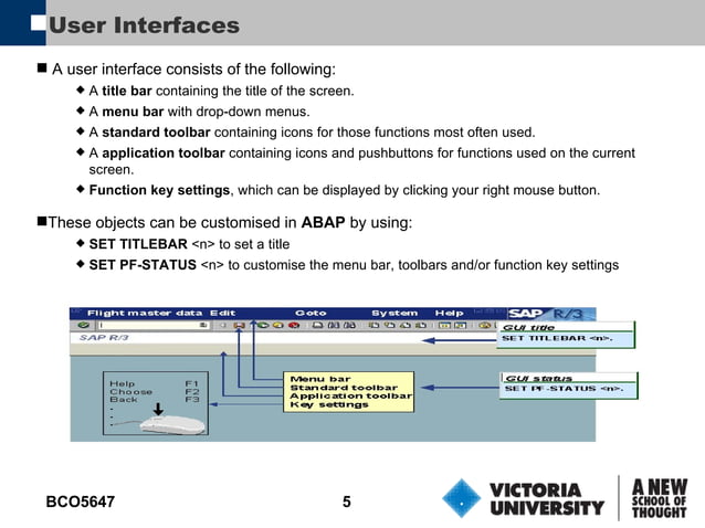 Lecture10 Abap On Line Ppt Operating Systems Computer Software