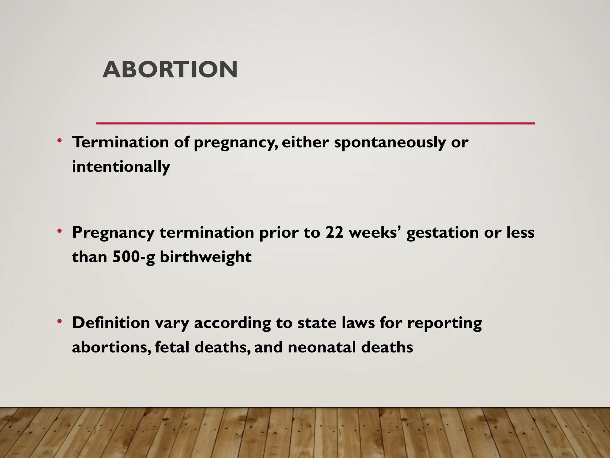 lecture 10 Abortion, ectopic pregnancy, endometriosis, HPV.ppt