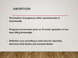 lecture 10 Abortion, ectopic pregnancy, endometriosis, HPV.ppt
