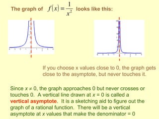Lecture 10(asymptotes) | PDF