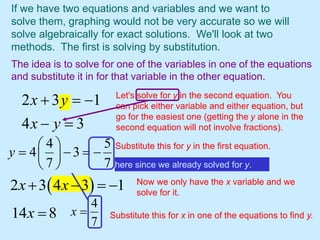 Lecture 10a system of linear equations | PPT