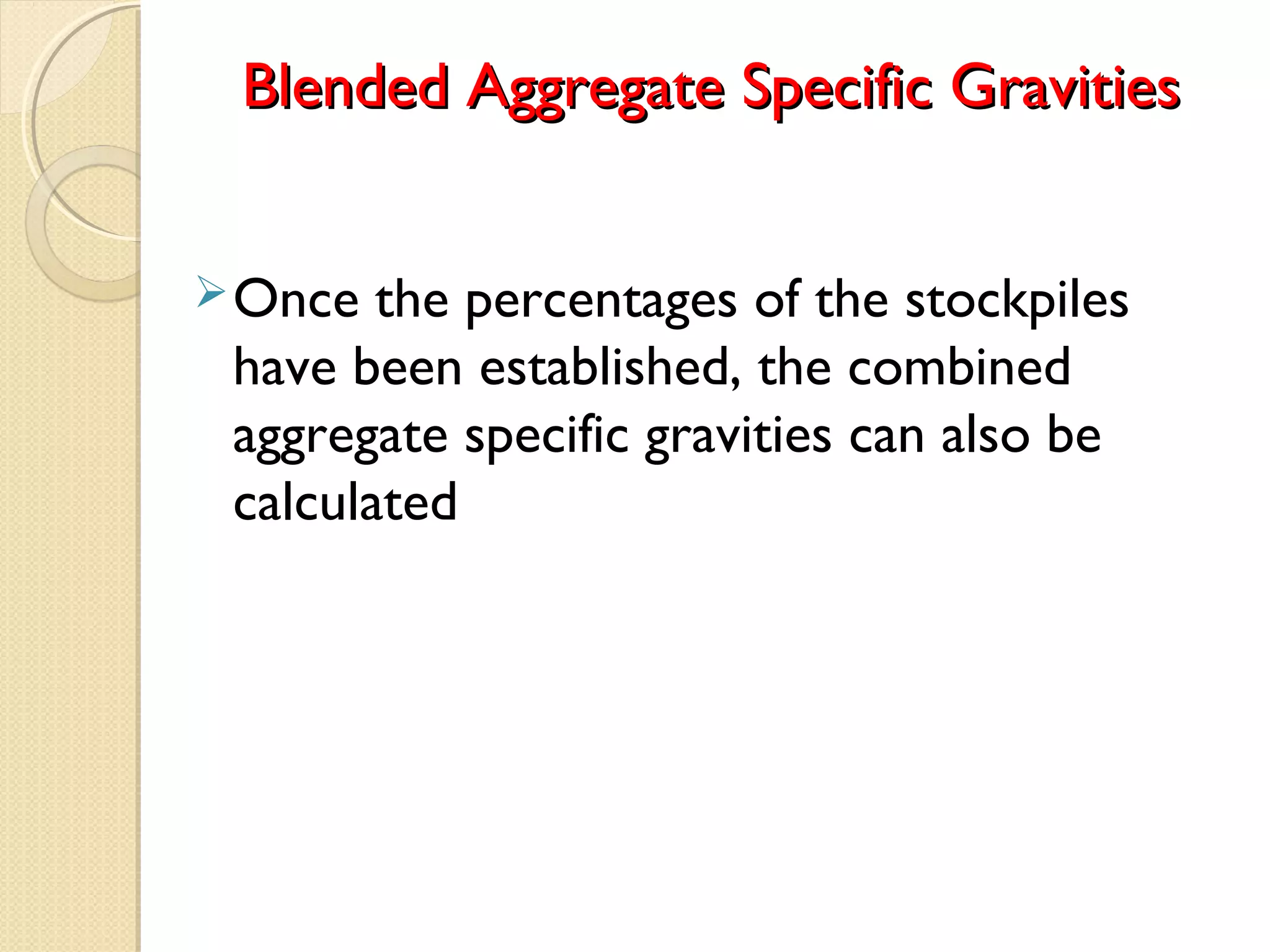 ROAD AGGREGATES 01 | PPT