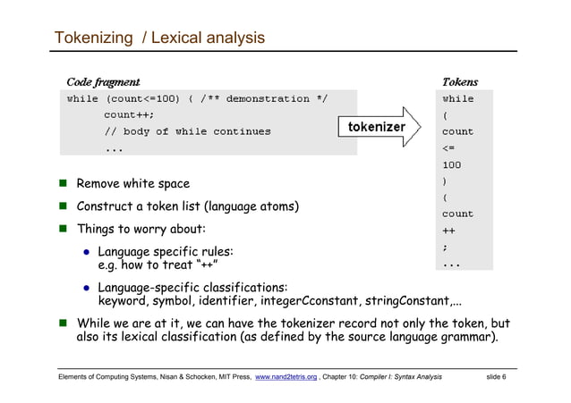 Lecture 10 compiler i | PPT