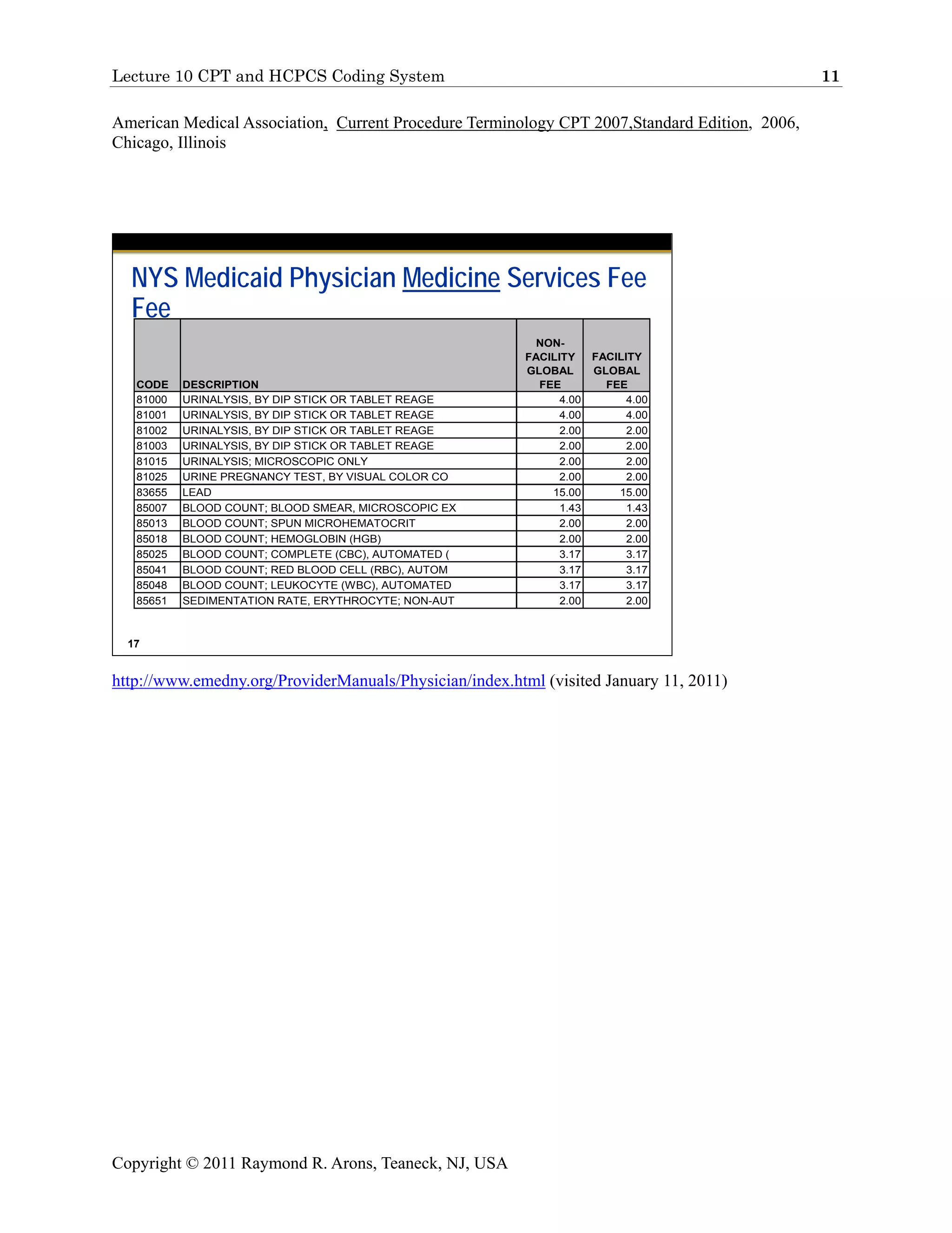 CPT and HCPCS Coding | PDF