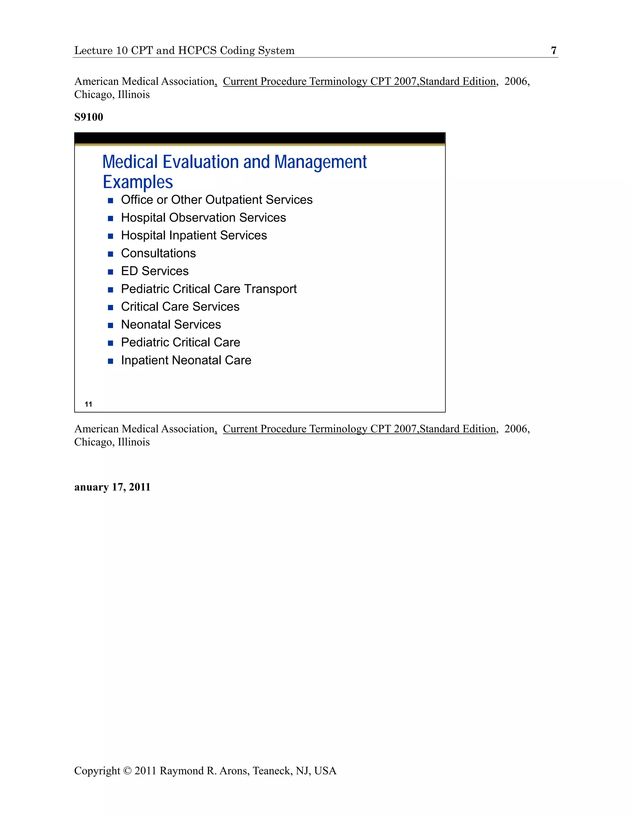 CPT and HCPCS Coding | PDF