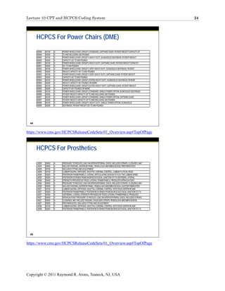 CPT and HCPCS Coding | PDF
