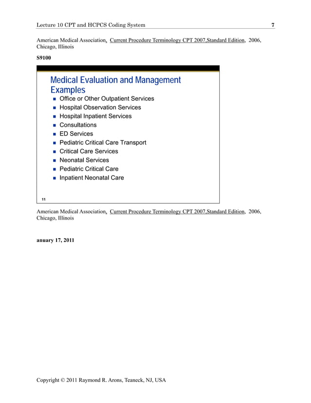 CPT and HCPCS Coding | PDF