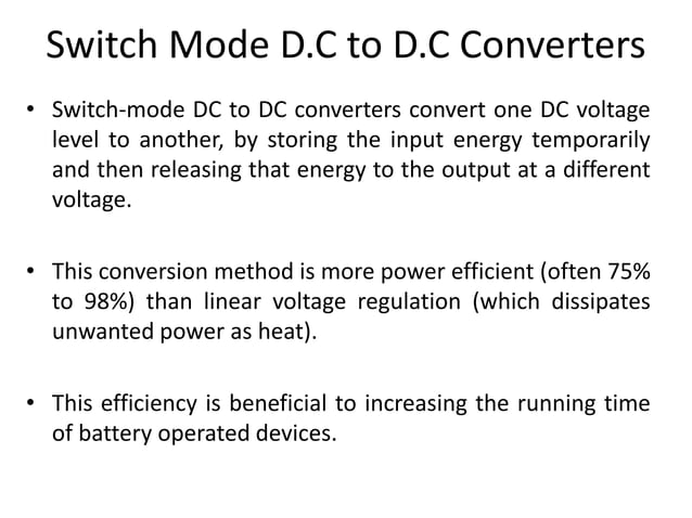 lecture 10 - electrical machines - dc to dc converters 1.pptx ...