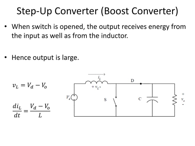 lecture 10 - electrical machines - dc to dc converters 1.pptx | Computer Networking | Computing