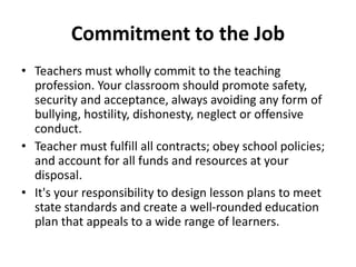 Teacher Education Lecture 10 | PPTX