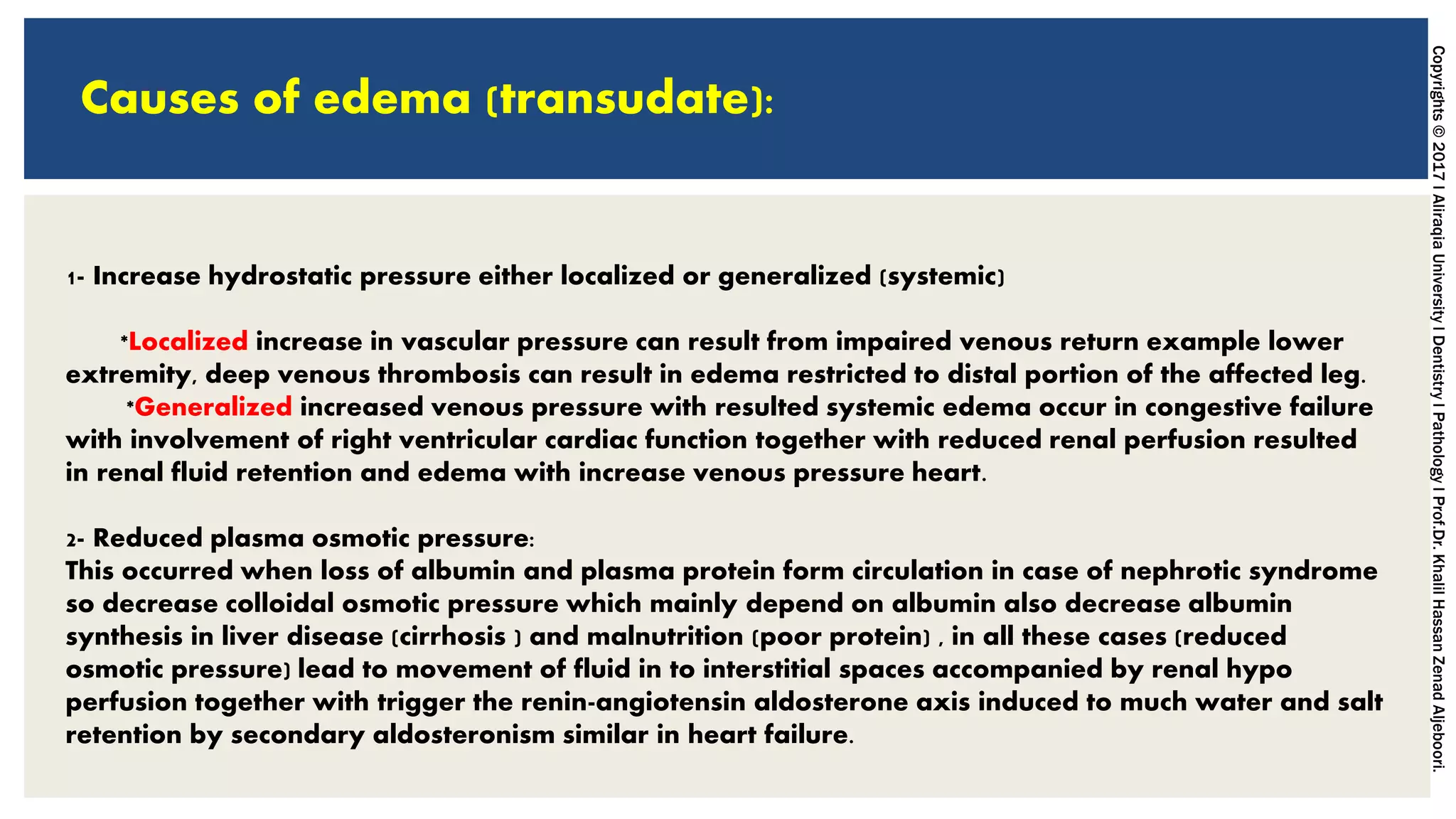 Lecture 10 disturbances of body fluids and electrolytes copy | PPT