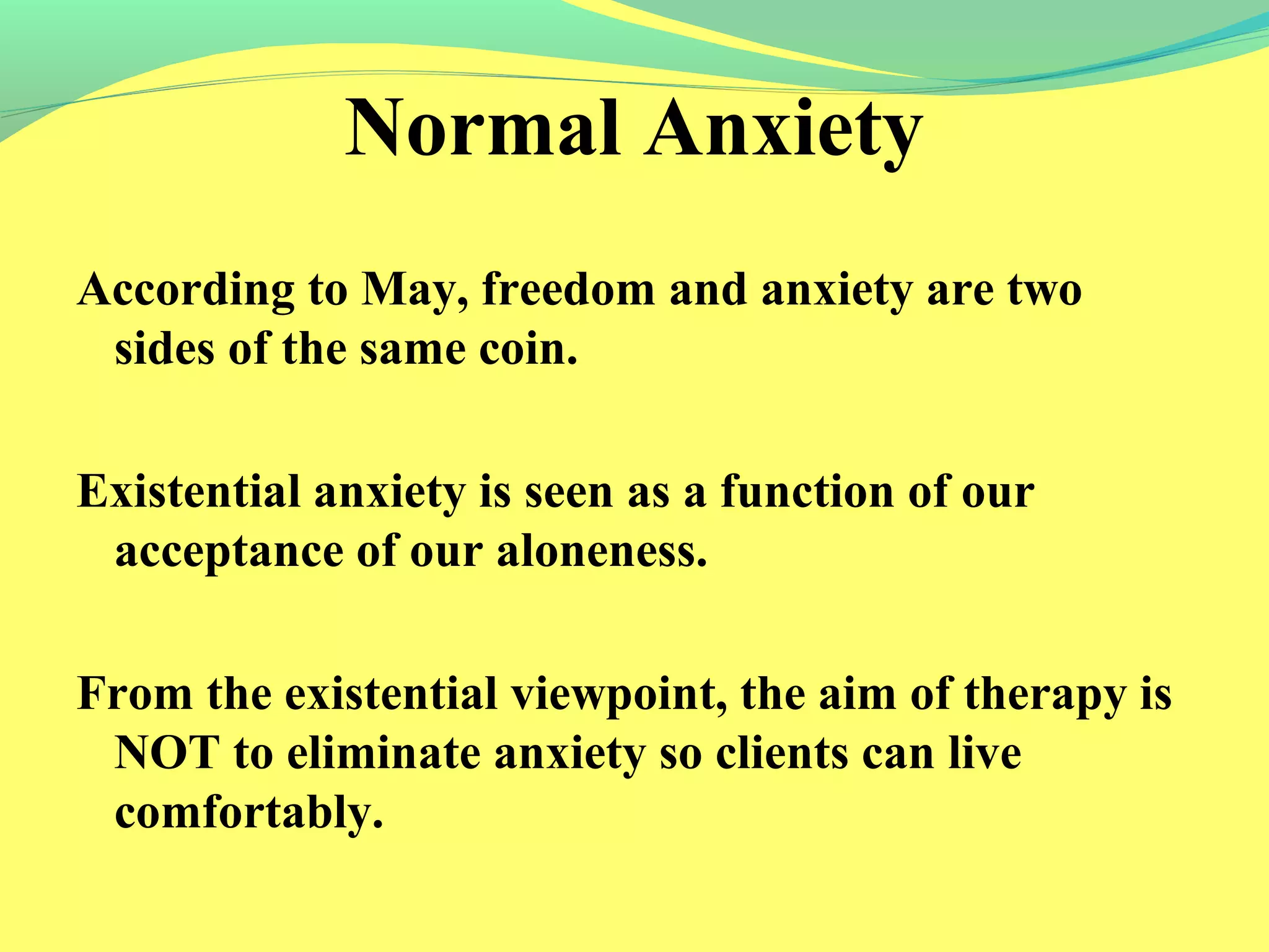 Lecture 10 existential psychotherapy | PPT