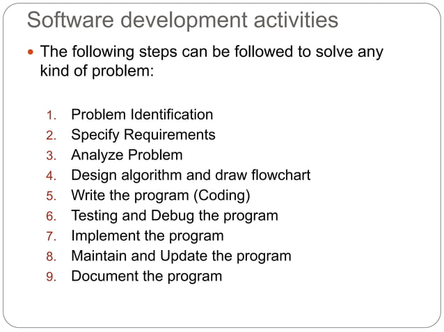 Introduction to Programming | PPT | Free Download