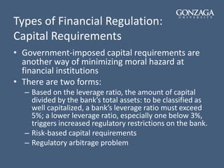 Lecture 10 - Financial Regulation | PPTX