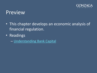 Lecture 10 - Financial Regulation | PPTX