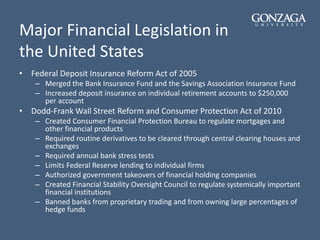 Lecture 10 - Financial Regulation | PPTX