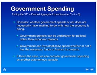 Macroeconomics: Fiscal Policy | PDF