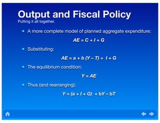 Macroeconomics: Fiscal Policy | PDF