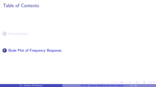 frequency respose of control system T.F. | PDF