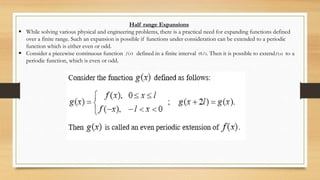 Lecture_10_HALF-RANGE FOURIER SERIES.pptx
