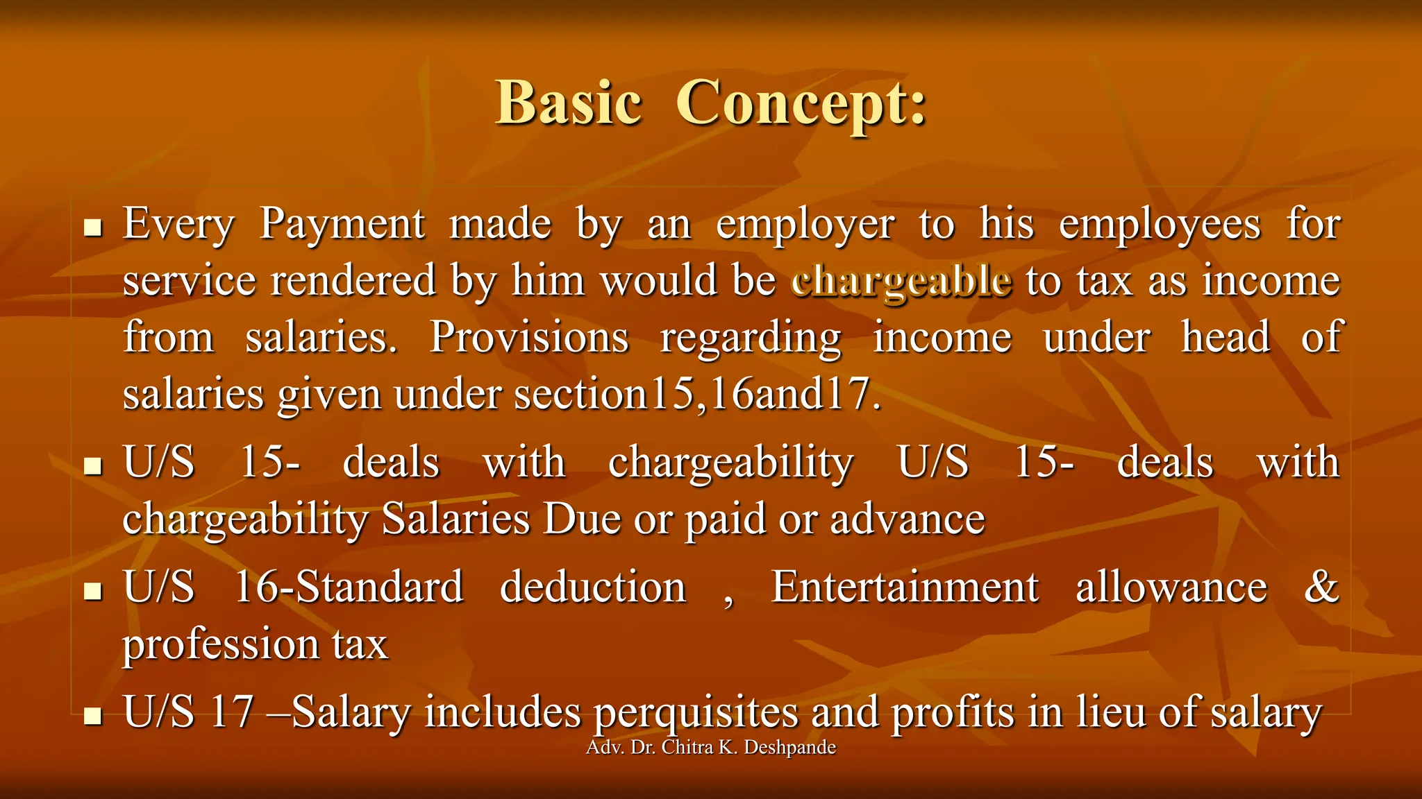 Lecture 10 Income from Salary.pptx third year law | PPTX