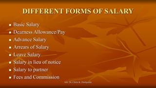 Lecture 10 Income from Salary.pptx third year law | PPTX