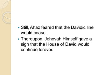 Lecture 10; Isaiah 7- 13 | PPTX