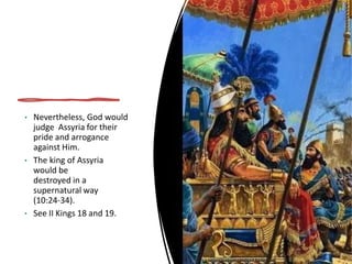 Lecture 10; Isaiah 7- 13 | PPTX