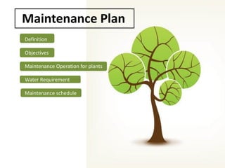 Project 3 - Maintenance Plan | PDF